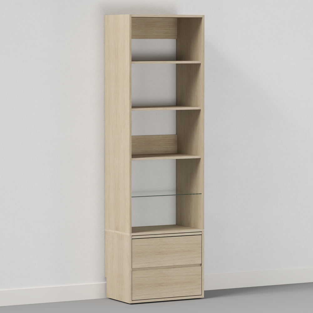 Tall Nightstand Cabinet for Murphy Beds - Queen Vertical | Lori Beds