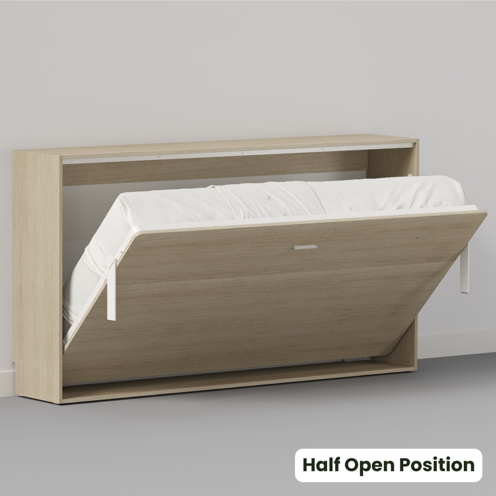 Horizontal Twin Murphy Bed | Space-Saving Lori Bed